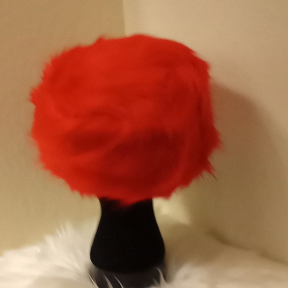 Xoxo, Carly | Accessories | Red Faux Fur Russian Toque Hat | Poshmark